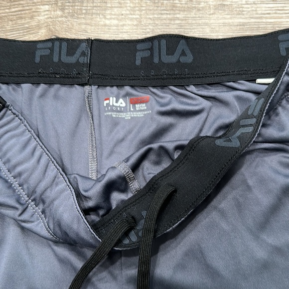 Fila | Shorts | Fila Black And Grey Basketball Shorts | Poshmark